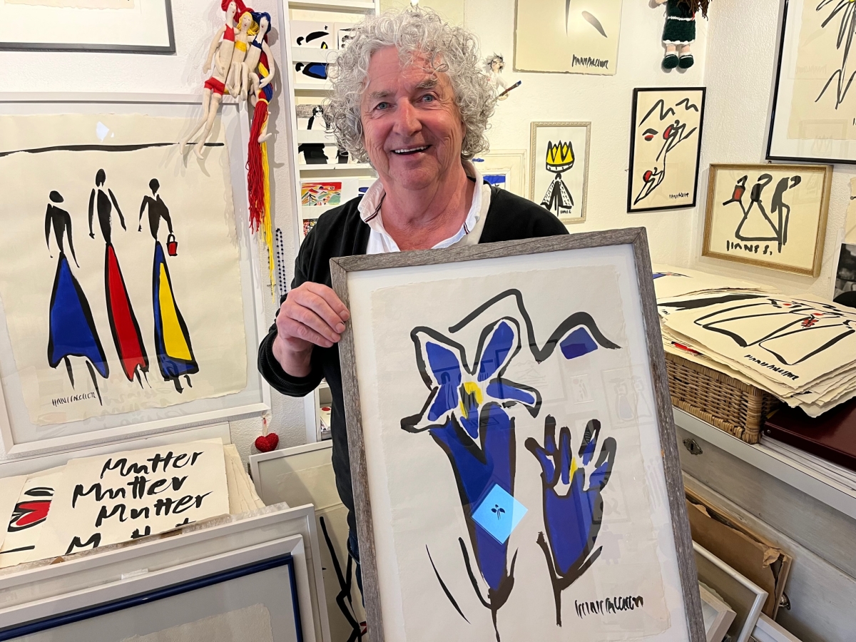 Hans Salcher zeigt seine Bilder in Lienzer Dolomitenbank – Osttiroler Bote