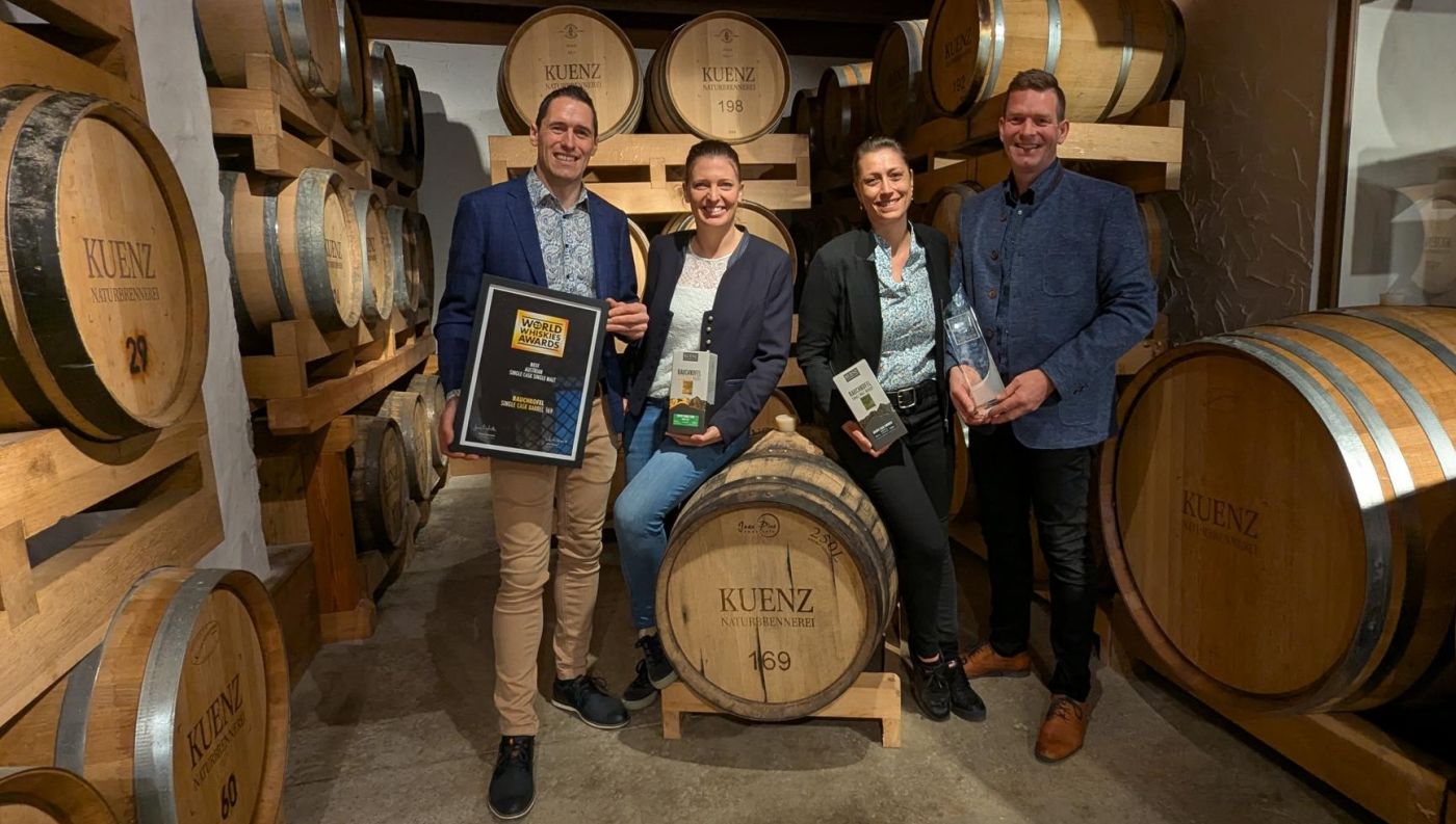 Kuenz Naturbrennerei in London ausgezeichnet – Osttiroler Bote